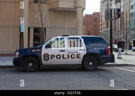 Metro Transit Police vehicle - Washington, DC USA Stock Photo - Alamy