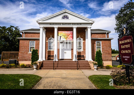 Marshall Baptist Church, Winchester Road, Marshall, Virginia Stock ...