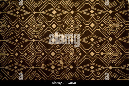 Traditional dayak weaving, Sarawak Cultural Village, Kuching, Malaysia ...