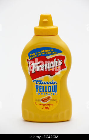 French's classic yellow mustard Stock Photo - Alamy