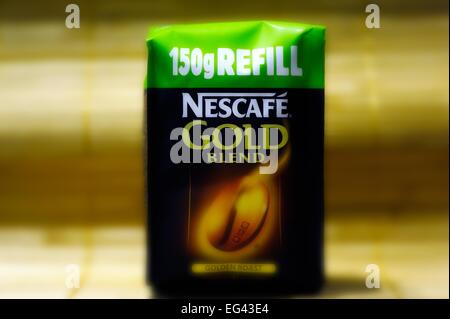 Nescafe 150g refill retail pack Stock Photo - Alamy
