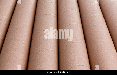 detail of classic cardboard pipe Stock Photo - Alamy