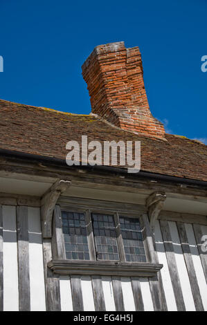 close up of a timber framed house wall Stock Photo - Alamy