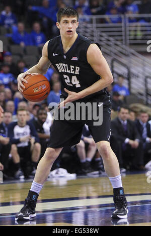 Omaha, Nebraska, USA. 16th Feb, 2015. Butler Bulldogs guard KELLEN ...