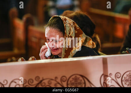 Coptic Egyptian woman, Coptic Cairo, Egypt Stock Photo - Alamy