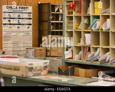 Post Office Parcel Sorting Room Victorian period Stock Photo - Alamy