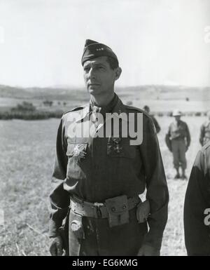 Lt. Gen. Mark Clark, Commanding General of the Fifth Army, on June 29 ...