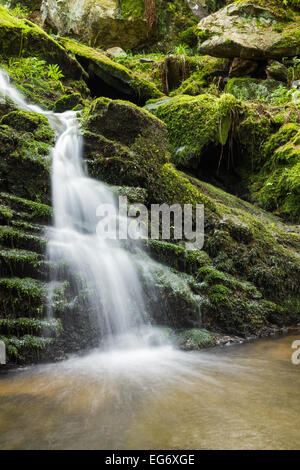Waterfall from ravine Stock Photo - Alamy