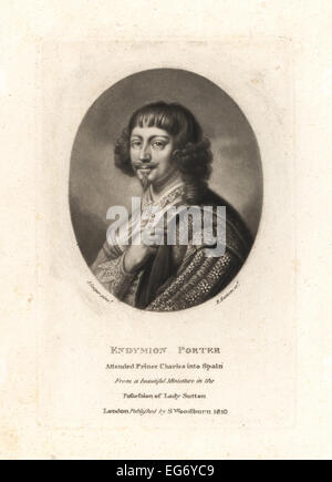 'Endymion Porter, attended Prince Charles in Spain', 1810. From From ...