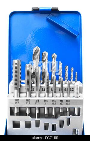 set of drills with drill Stock Photo - Alamy