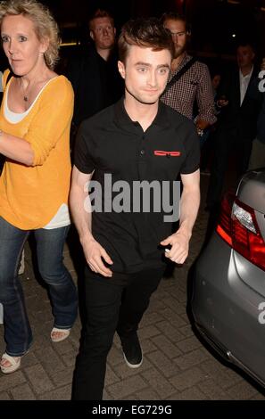 Daniel Radcliffe & Guests arrive at The Miriam Show at RTE, Dublin ...