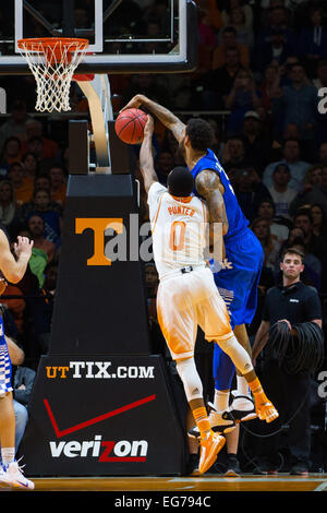 February 17, 2015: Willie Cauley-Stein #15 of the Kentucky Wildcats ...