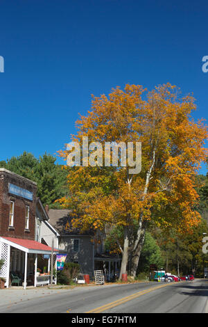 FALL FOLIAGE MAIN STREET SMICKSBURG GREAT SHAMOKIN PATH INDIANA COUNTY ...