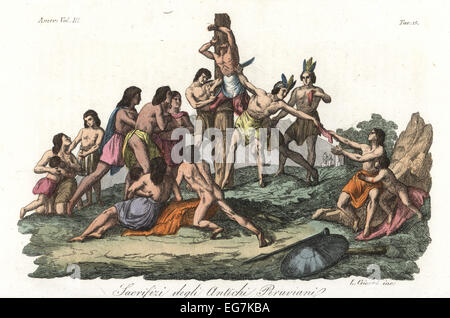 Human Sacrifice Peru Stock Photo - Alamy