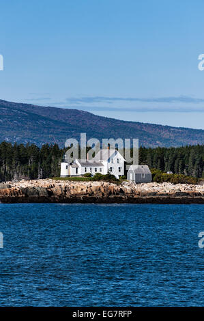 Mark Island Lighthouse Stock Photo - Alamy