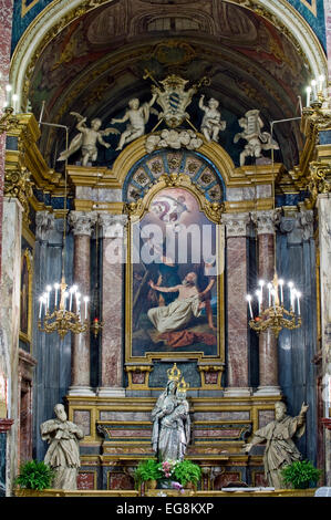 Piedmont Turin Consolata Sanctuary Saint Anna Chapel Stock Photo - Alamy