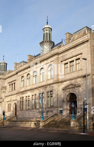 Central Library Building Rosemount Viaduct Aberdeen Stock Photo - Alamy