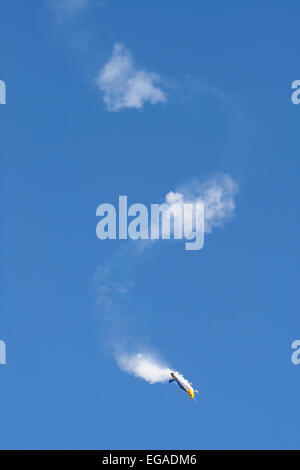 Red BUll RC Stunt Plane flying at air display Stock Photo - Alamy