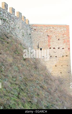 ancient defensive walls of Lonato, Brescia, Lombardy, Italy Stock Photo ...