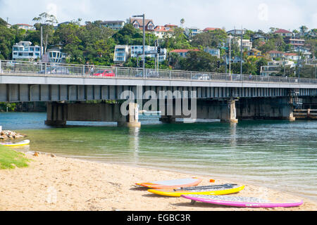 Spit bridge at The Spit, Middle Harbour, between seaforth and mosman is ...