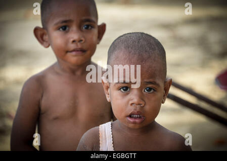 Solevu village, Fiji Stock Photo - Alamy