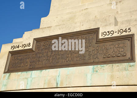Chatham Naval Memorial Obelisk Stock Photo - Alamy