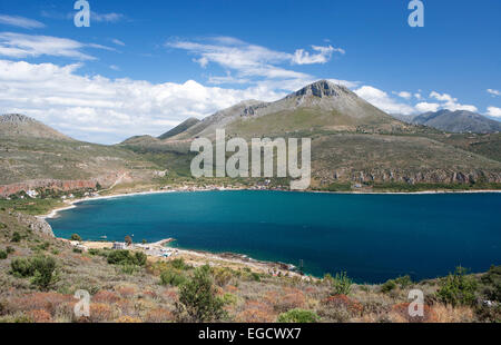 Bay of Limeni, Neo Itilo, Mani Peninsula, Peloponnese, Greece Stock ...