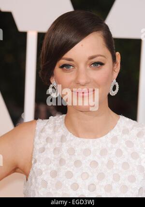 HOLLYWOOD, CA - FEBRUARY 22: Marion Cotillard attendst the 87th Annual ...
