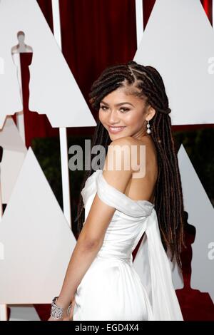 Zendaya Maree Stoermer Coleman attends the photocall of movie Spider ...