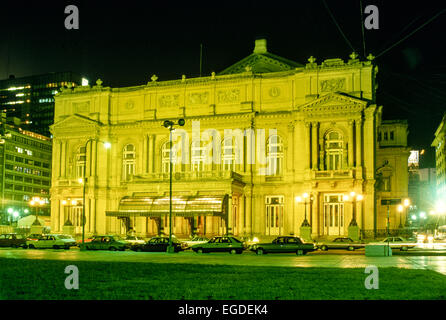 Teatro Colon, opera house in the Center of Buenos Aires, Argentina ...