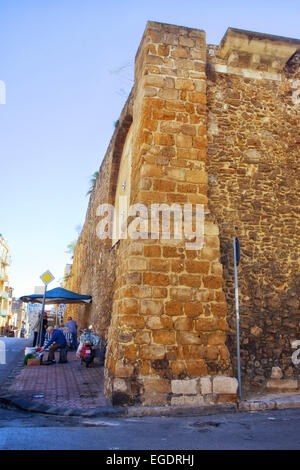 Medieval fortification in Gela town, Sicily, Italy Stock Photo - Alamy