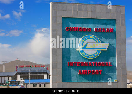 Chinggis Khaan International Airport, Ulaanbaatar, Mongolia Stock Photo ...