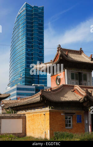 Mongolia, Ulaanbaatar. Blue Sky Tower Stock Photo - Alamy
