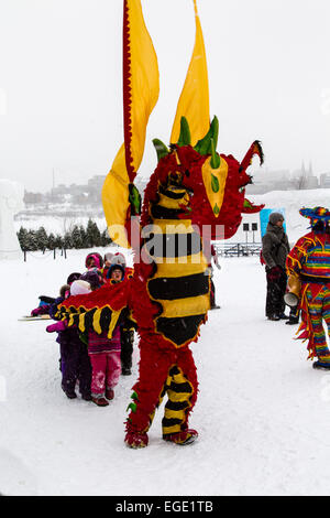 Winterlude Festival. Snowflake Kingdom Jacques Cartier Park Gatineau ...