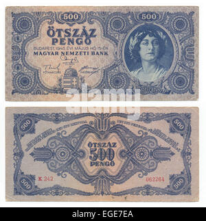 high resolution vintage hungarian banknote from 1930 Stock Photo - Alamy