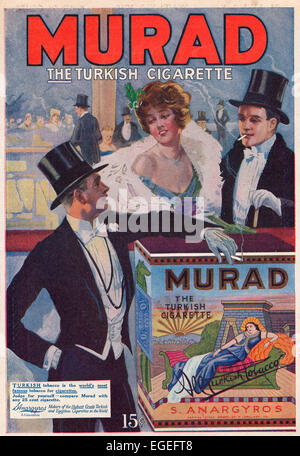 Murad Cigarette Advertisement, circa 1916 Stock Photo - Alamy