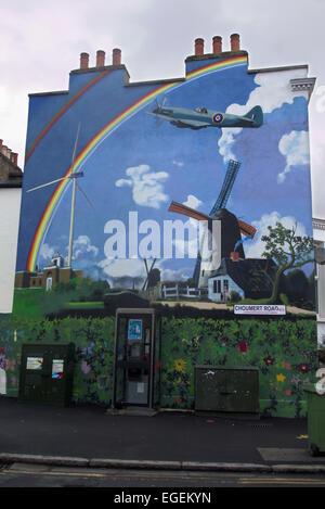 Wall mural Peckham, South London Stock Photo - Alamy