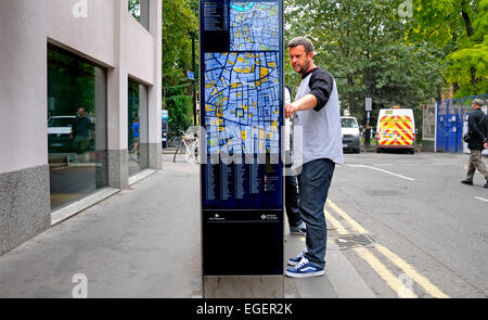A map of Soho, London Stock Photo - Alamy