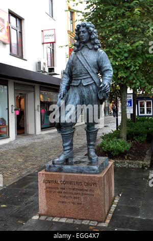 Bronze statue of Admiral Cornelius Cruys Stavanger City, Western Fjords ...