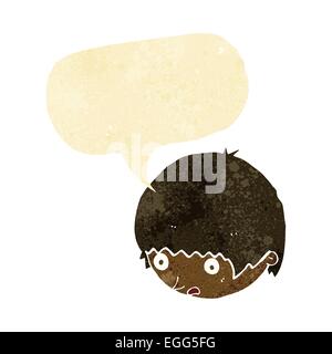 cartoon shocked face with speech bubble Stock Vector Image & Art - Alamy