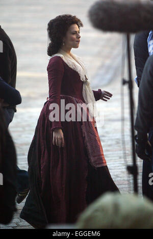 Film Set, Hayley Atwell, as as Bess Foster on set of The Duchess, 21/10 ...