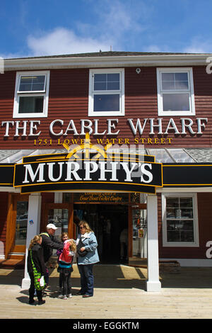Murphy's Cable Wharf located along the waterfront in Halifax, N.S Stock ...