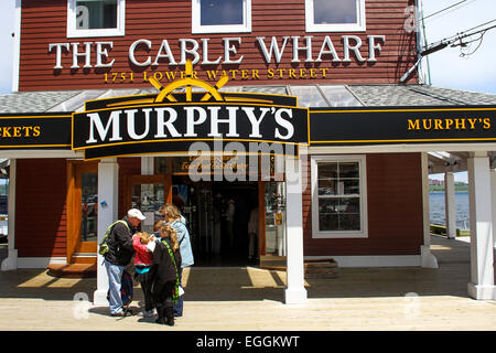Murphy's Cable Wharf located along the waterfront in Halifax, N.S Stock ...