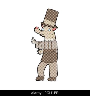 cartoon werewolf in top hat Stock Vector Image & Art - Alamy