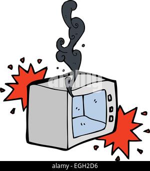 cartoon exploding microwave Stock Vector Image & Art - Alamy