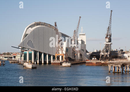 Fremantle Harbour and Western Australian Maritime Museum. Perth ...