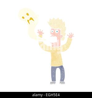 cartoon man possessed by ghost Stock Vector Image & Art - Alamy