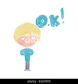 cartoon man thinking OK Stock Vector Image & Art - Alamy