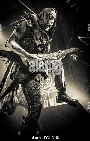 Toronto, Ontario, Canada. 24th Feb, 2015. Bassist ORION of Polish ...