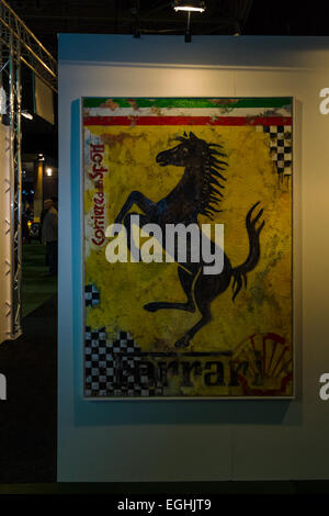 Ferrari, stand, exhibition Stock Photo - Alamy